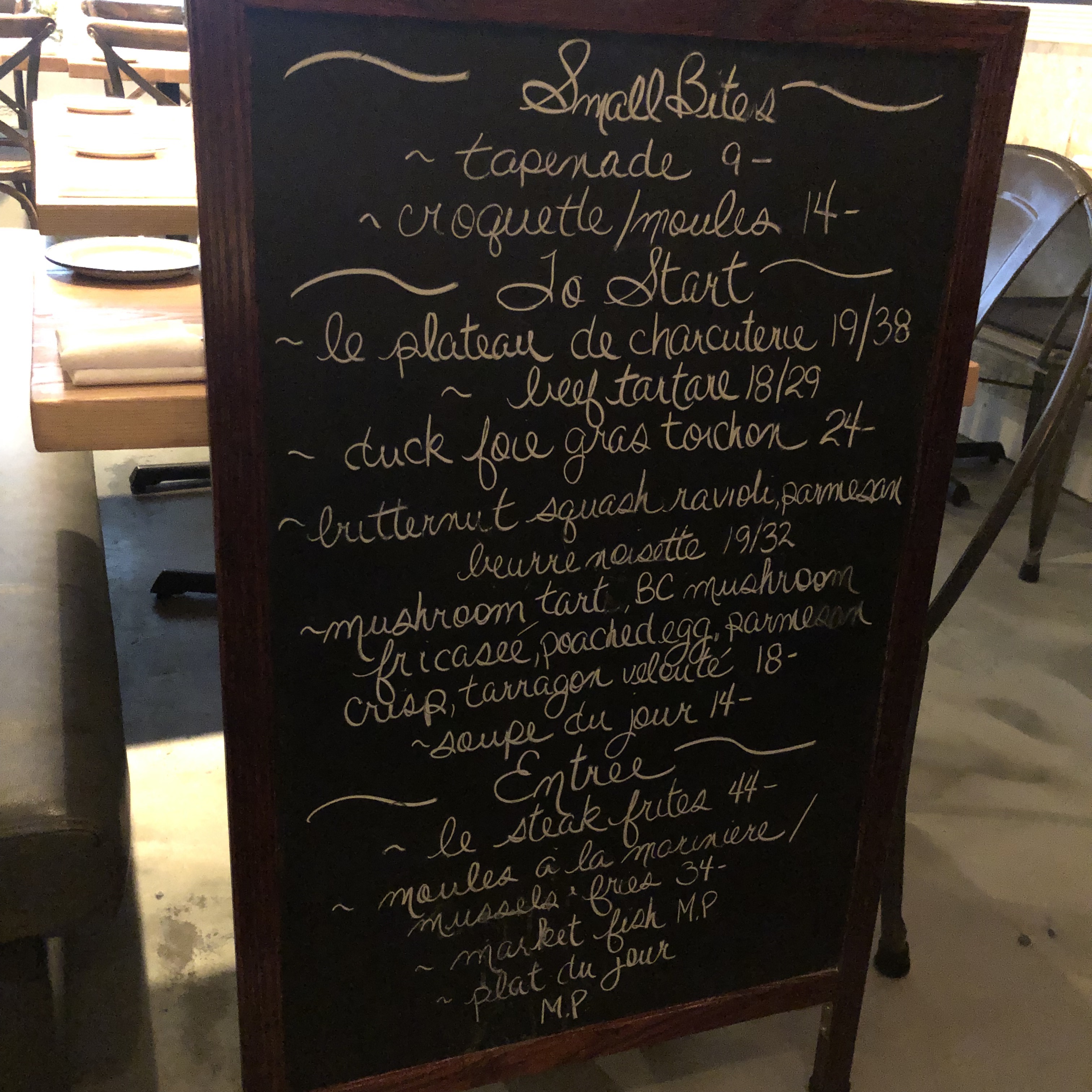 Cassis Bistro – Birthday dinner – Hitting the Sauce